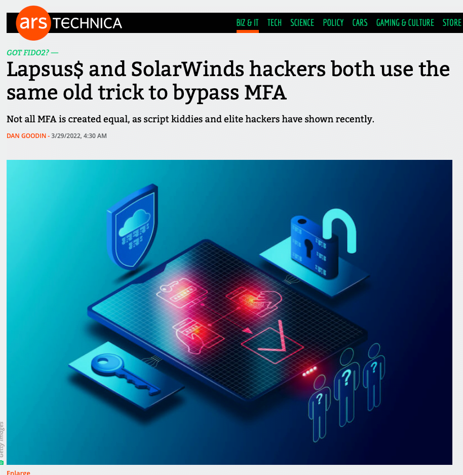 Multi Factor Authentication - Kick Cyber Security Into Gear